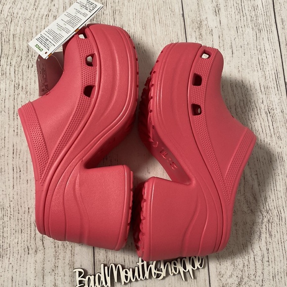 CROCS | Shoes | Nwt Crocs X Lil Nas X Siren Clog In Hyper Pink W7 M5 ...